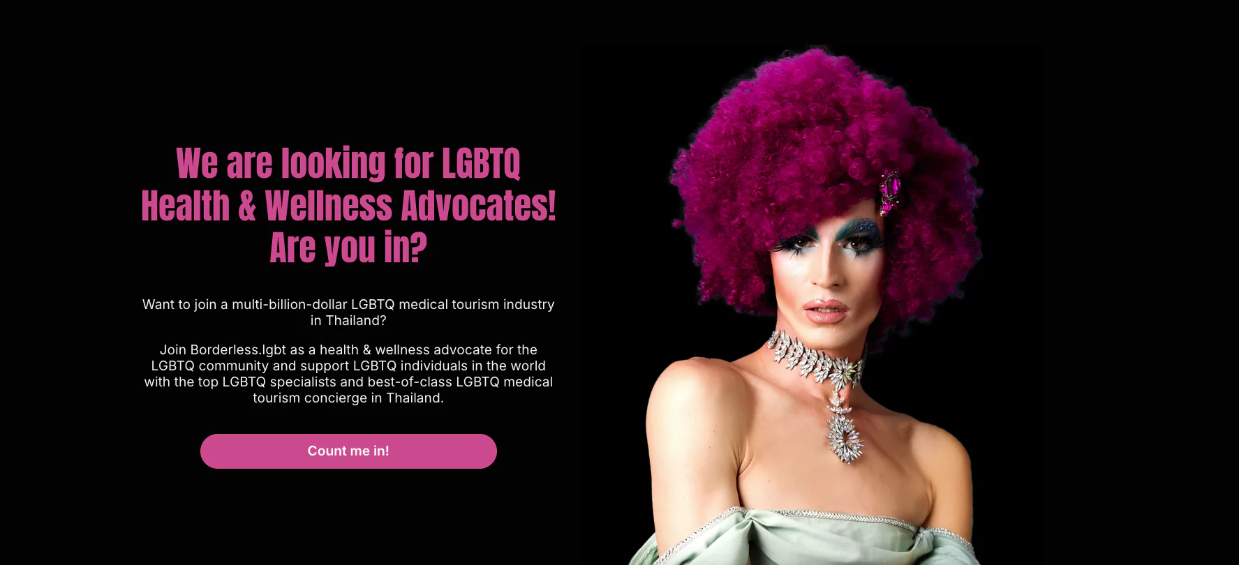 Borderless.lgbt - LGBTQ Health & Wellness Advocate